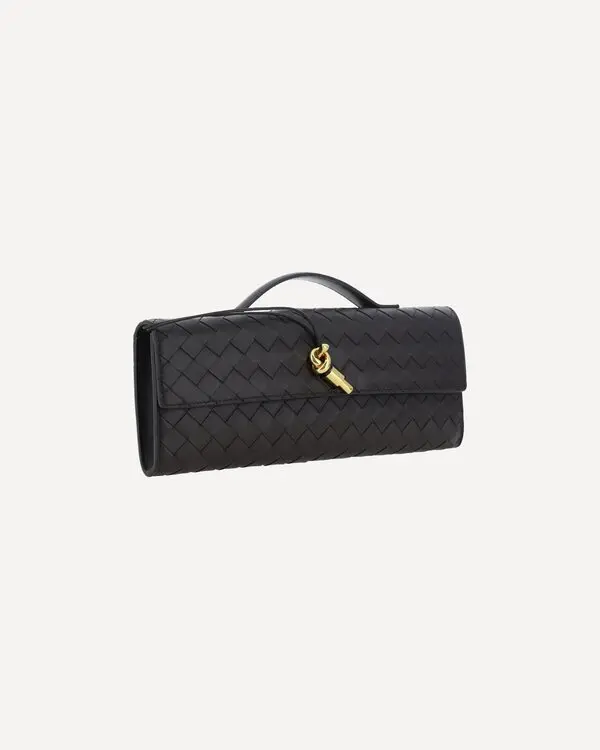 Bottega Veneta Andiamo Handbag - Brown