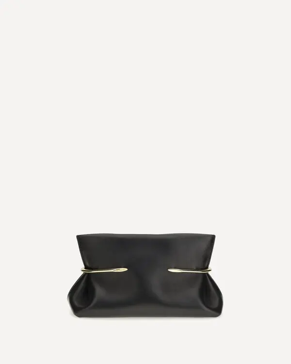 Givenchy Pinch Soft Clutch In Nappa Leather
