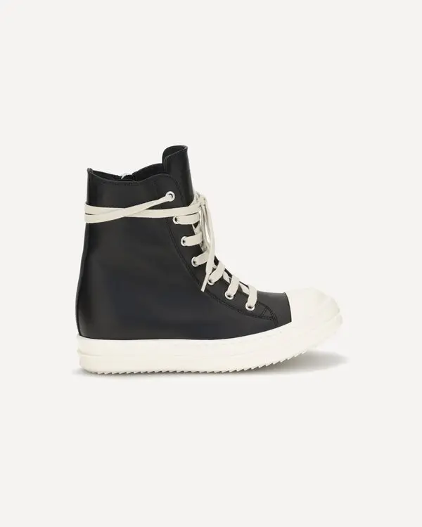 Rick Owens Leather Sneakers
