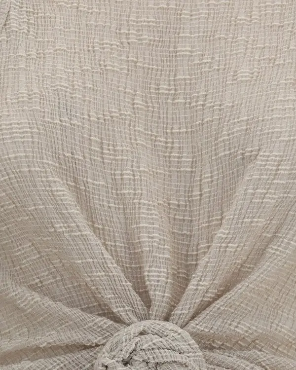Magda Butrym Crêpe Top With Knot