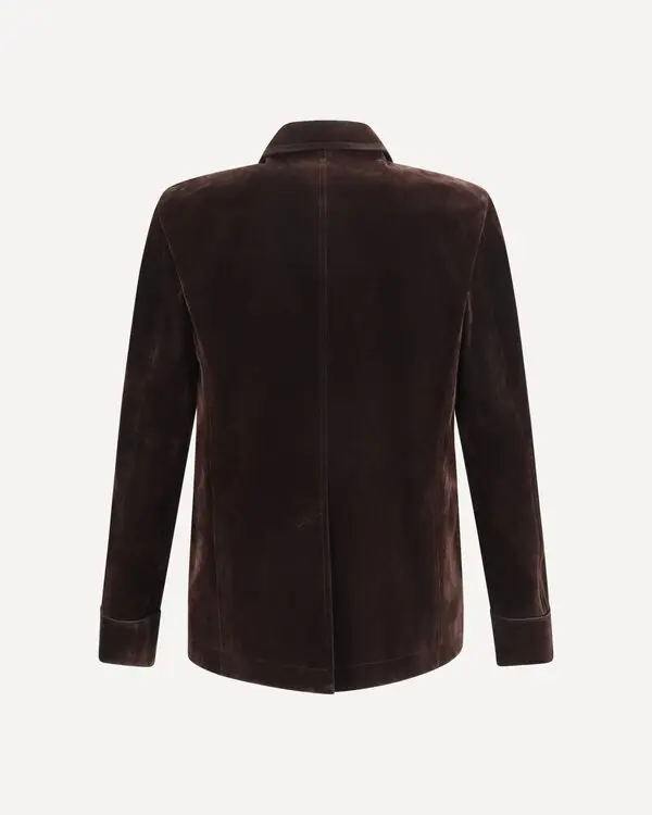 TOM FORD Cotton-blend Blazer With Peak Lapels