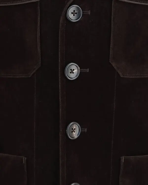 TOM FORD Cotton-blend Blazer With Peak Lapels