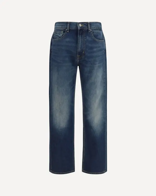 7 For All Mankind Straight-leg Denim Jeans