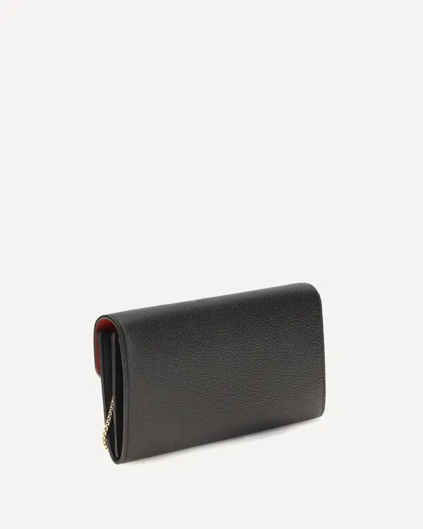 FERRAGAMO Gancini Wallet With Shoulder Strap