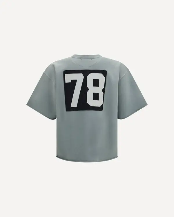 GOLDEN GOOSE Short-sleeve Sweatshirt With Back Graphic