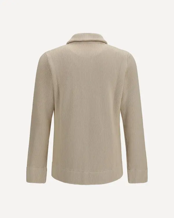 MARGIELA Maison Cotton Zip-up Sweater