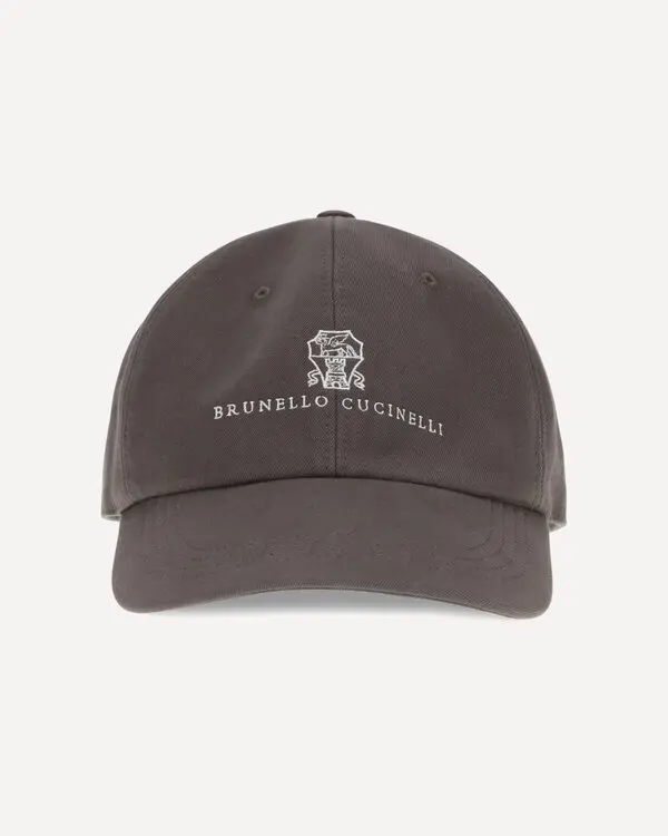 Brunello Cucinelli Logo Baseball Cap