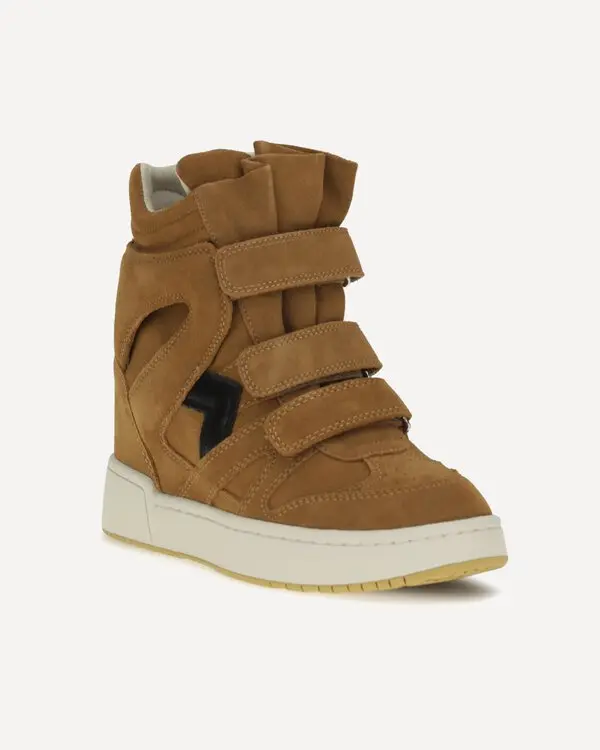 Isabel Marant Étoile High Top Sneakers - Brown