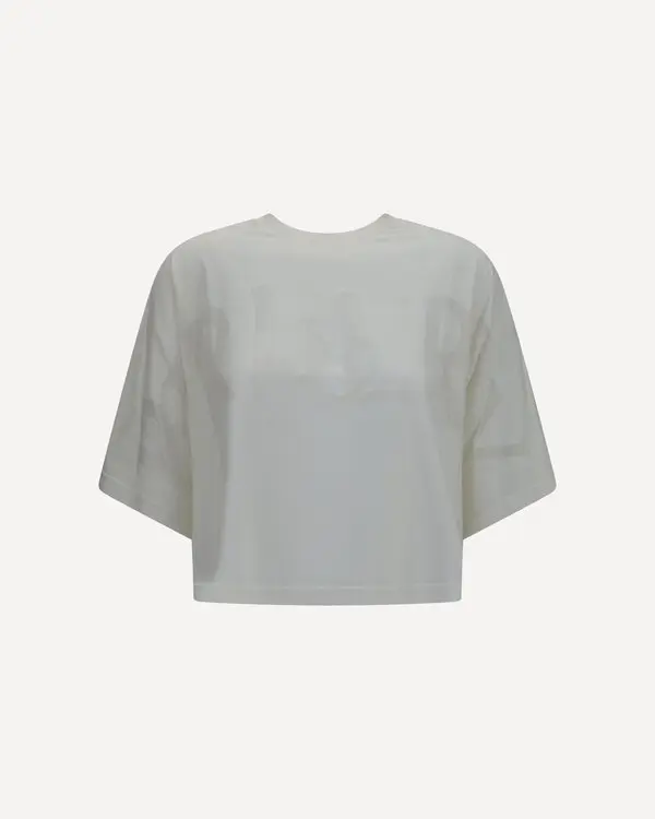 Burberry Logo Cotton T-shirt - White
