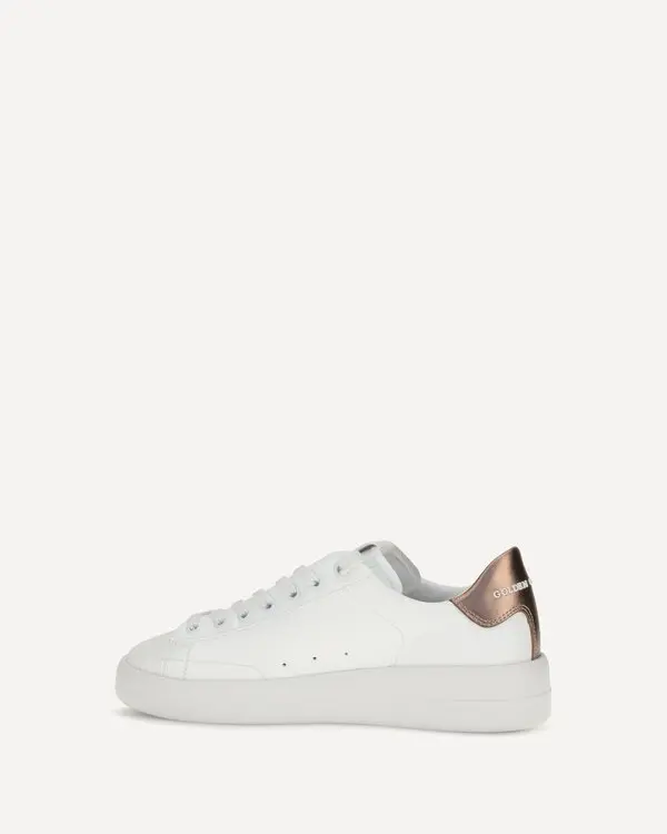 GOLDEN GOOSE Pure Star Leather Sneakers - White