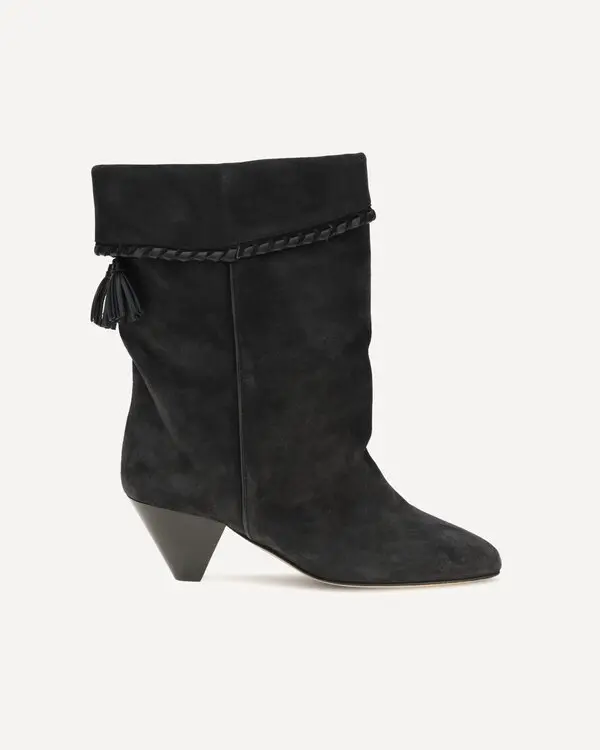 Isabel Marant Étoile Draped Suede Boots