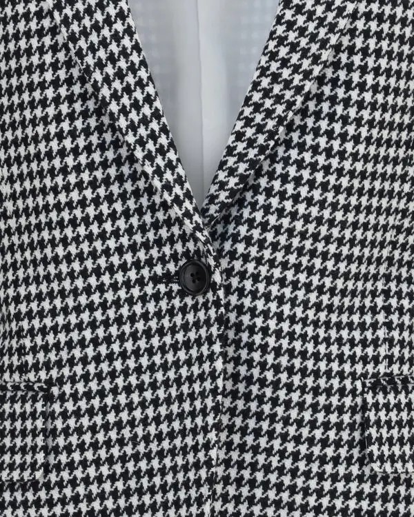 TOM FORD Houndstooth Cashmere Tailored Jacket - Multicolour