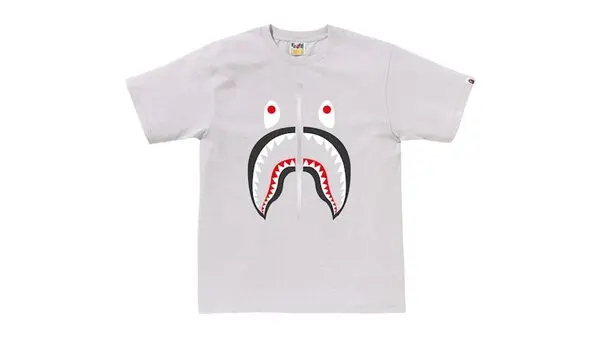 A BATHING APE Cotton Shark Head T-shirt