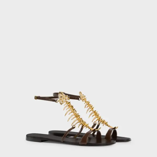 GIUSEPPE ZANOTTI Slim 2.0 Flat Sandals