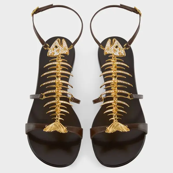 GIUSEPPE ZANOTTI Slim 2.0 Flat Sandals