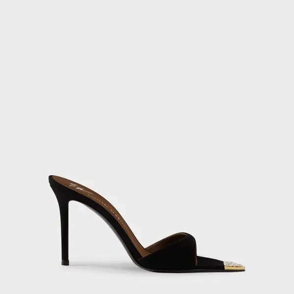 GIUSEPPE ZANOTTI Intriigo Jewelry Mule 90