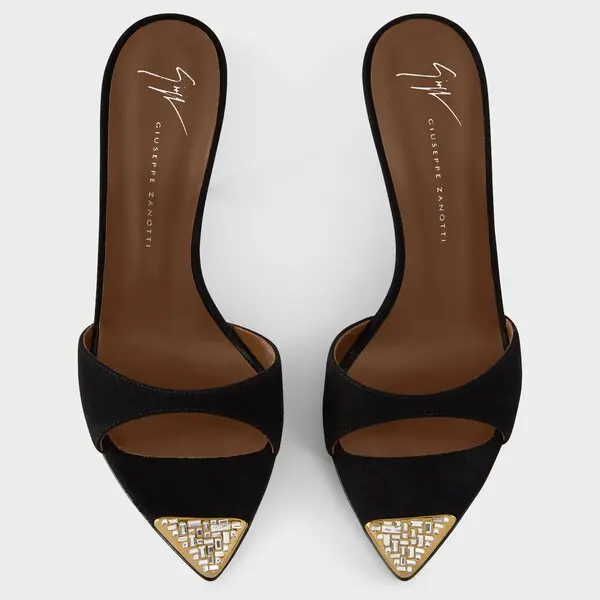 GIUSEPPE ZANOTTI Intriigo Jewelry Mule 90