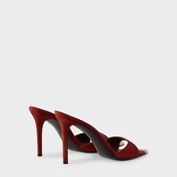 GIUSEPPE ZANOTTI Intriigo Jewelry Mule 90