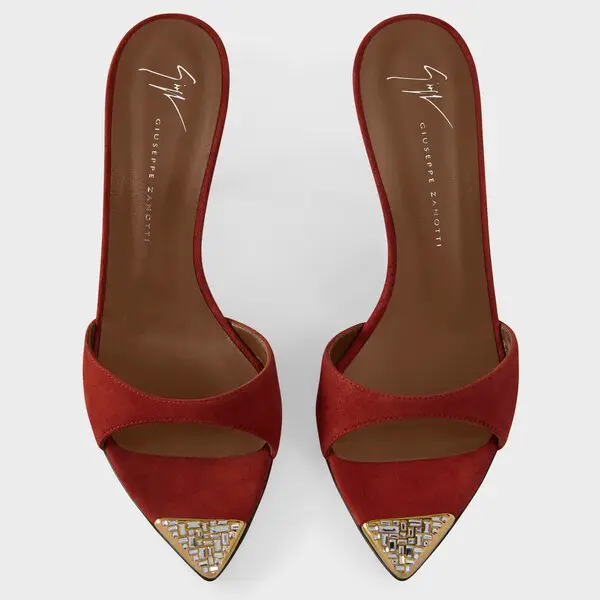 GIUSEPPE ZANOTTI Intriigo Jewelry Mule 90