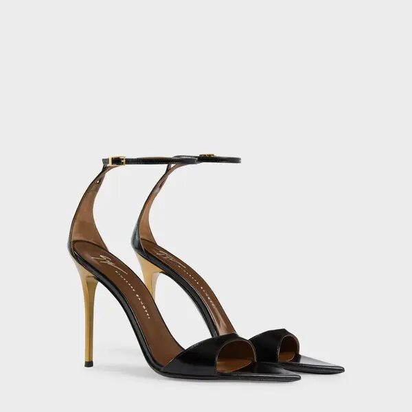GIUSEPPE ZANOTTI Intriigo Strap 105 Sandals - Black