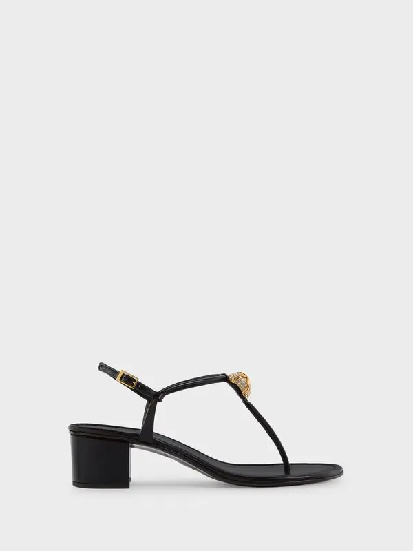 GIUSEPPE ZANOTTI Embellished Thong Sandals
