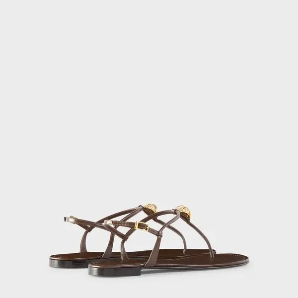 GIUSEPPE ZANOTTI Flat Thong Sandal With Embellishment