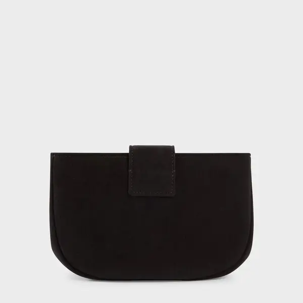 GIUSEPPE ZANOTTI Suede Seal Bag