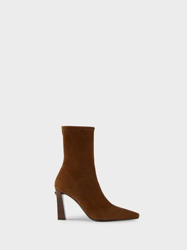 GIUSEPPE ZANOTTI Seal Stretch Bootie 90 - Brown