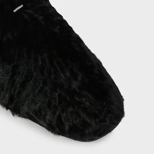 GIUSEPPE ZANOTTI Toulouse Fur Loafer Sabot
