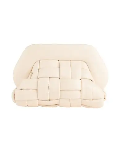 THEMOIRE Tia Handbag Ivory Recycled Fibers - White