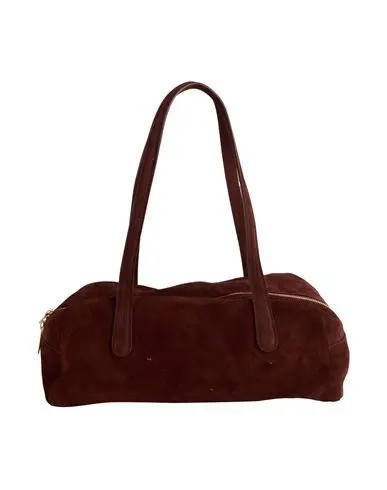 MANSUR GAVRIEL Helios Handbag Chocolate Leather