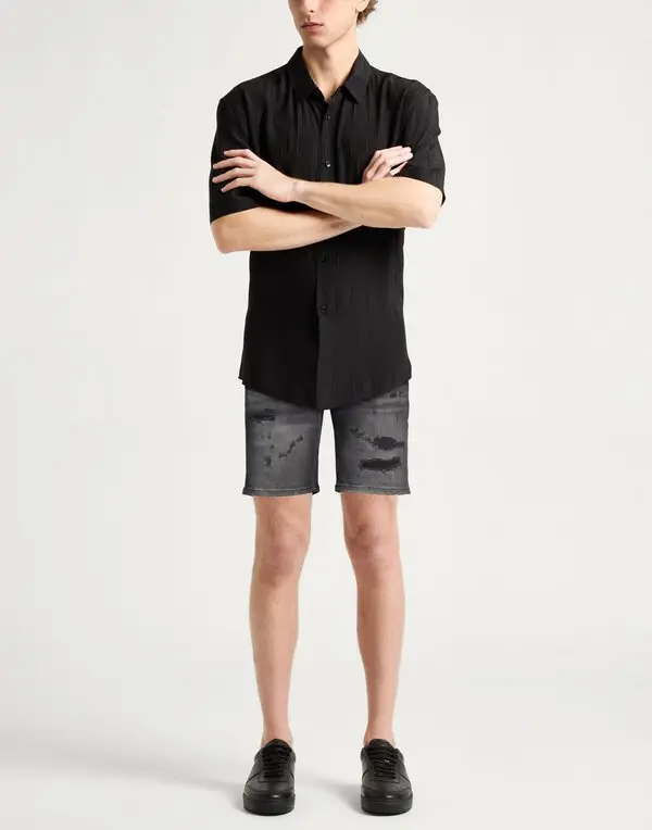 ANTONY MORATO Denim Shorts Size Cotton, Elastane