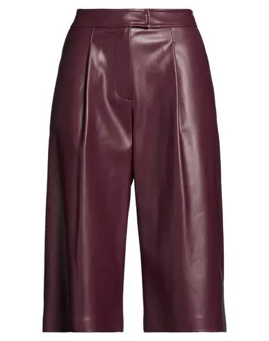 Alpha Studio Pants Burgundy Size Polyester, Polyurethane Resin - Red