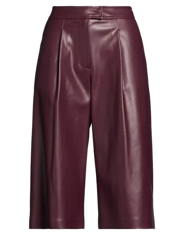 Alpha Studio Pants Burgundy Size Polyester, Polyurethane Resin - Red