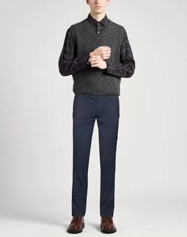 TOMBOLINI Pants Midnight Size Virgin Wool, Polyester, Elastane