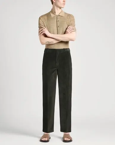 CIRCOLO 1901 Pants Dark Size Cotton, Polyester - Green