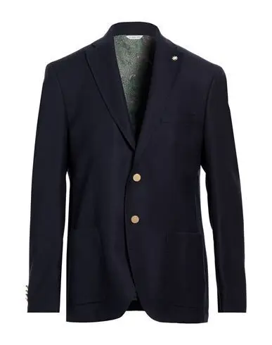 MANUEL RITZ Blazer Midnight Size Virgin Wool