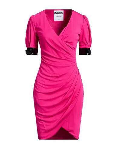 Moschino Mini Dress Fuchsia Size Viscose - Pink