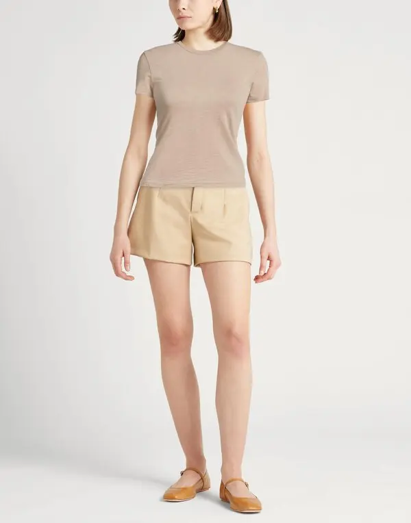 Theory Organic Cotton Jersey T-shirt - Beige