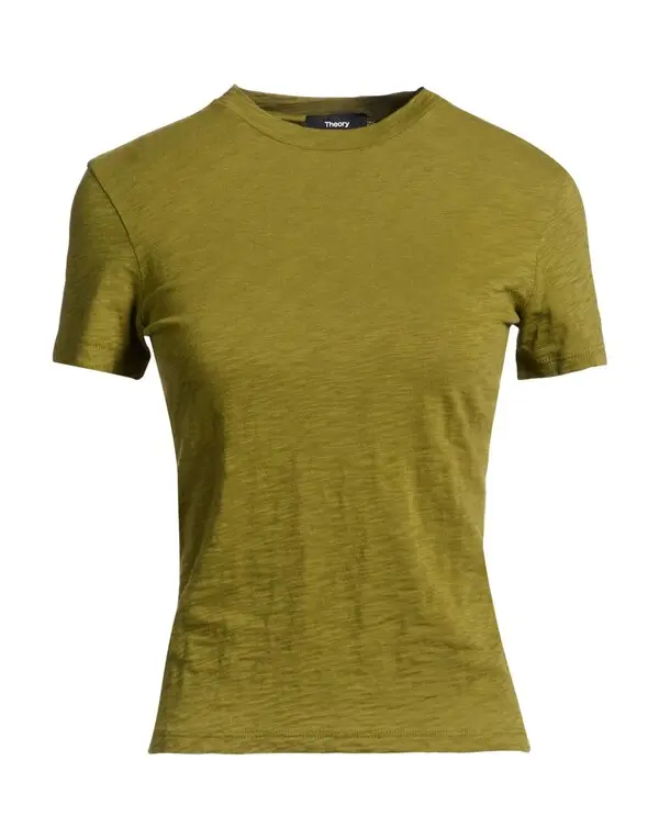 Theory Organic Cotton Jersey T-shirt - Green
