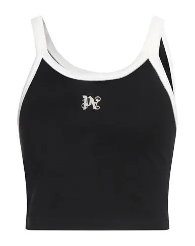 Palm Angels Top Size Cotton - Black