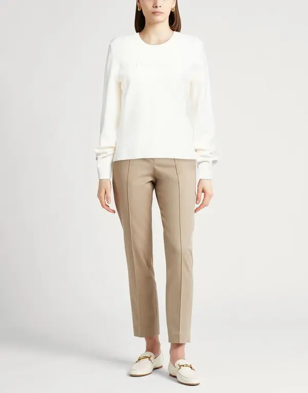 Max Mara Sweater Ivory Size Viscose, Polyamide, Wool - White
