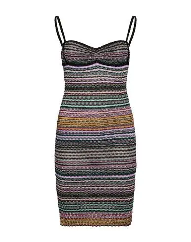 Missoni Mini Dress Size Viscose, Metal Fiber, Polyamide, Elastane - Green