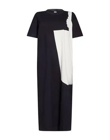Sunnei Midi Dress Size Cotton - Navy