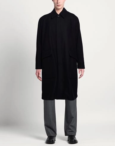 SEALUP Single-breasted Wool Blend Coat