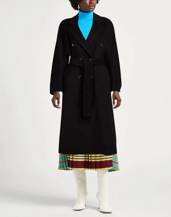 Roberto Cavalli Coat Size Wool, Polyester, Acrylic