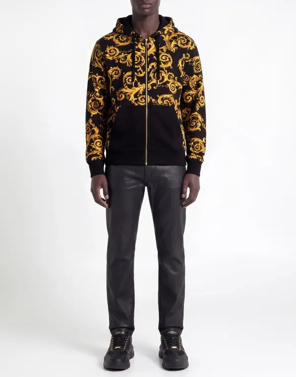 Versace Two-tone Logo Hoodie