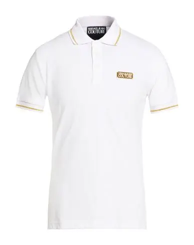 Versace Polo Shirt Size Cotton, Polyester, Metallic Polyester, Elastane