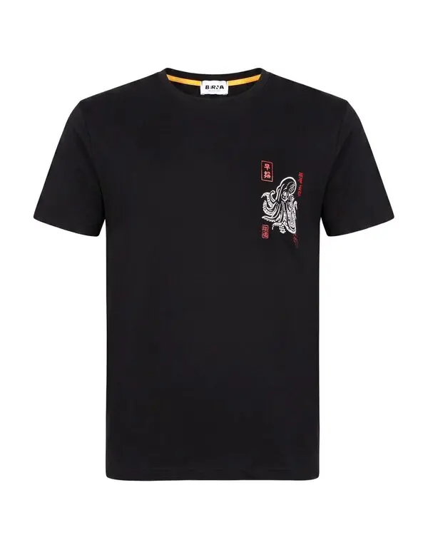 BERNA T-shirt Size Cotton - Black