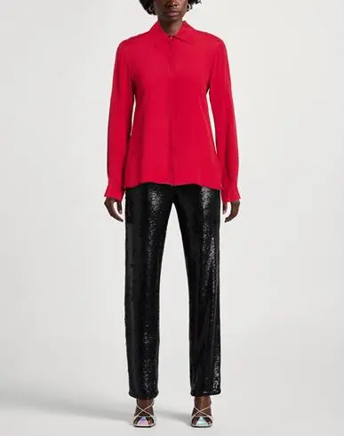 OTTOD'AME Acetate And Silk Shirt With Crystal Embellishments